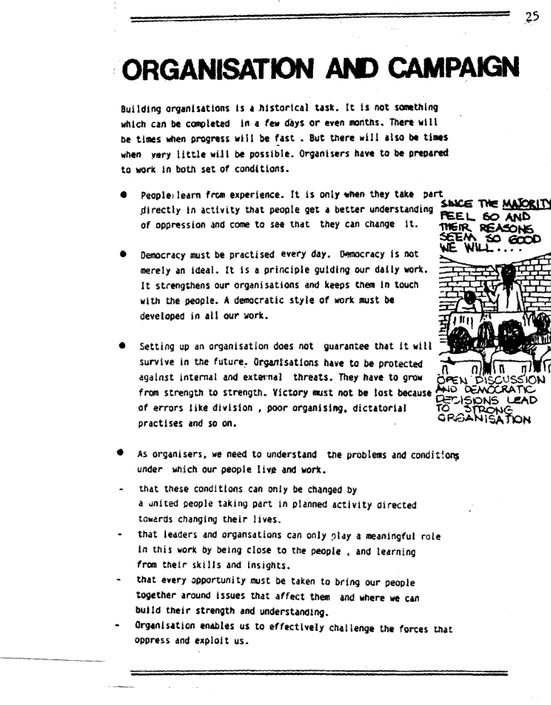 UDF Campaign Manual - Section B: "How We Are Struggling - The Methods ...